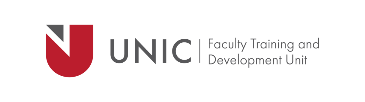 (FTDU) Faculty Training and Development Unit – UNIC Brand Centre
