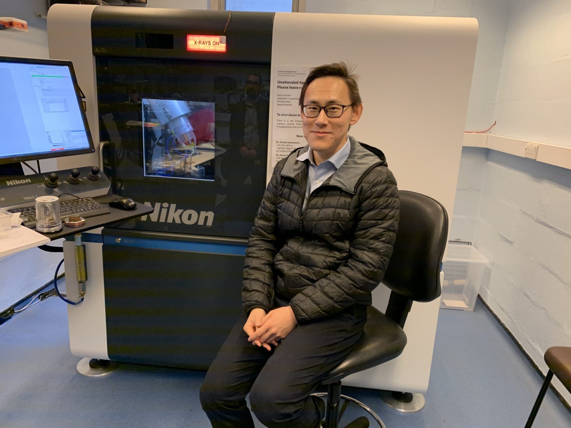 PhD Students visited the µ-VIS X-ray Imaging Centre at the University ...