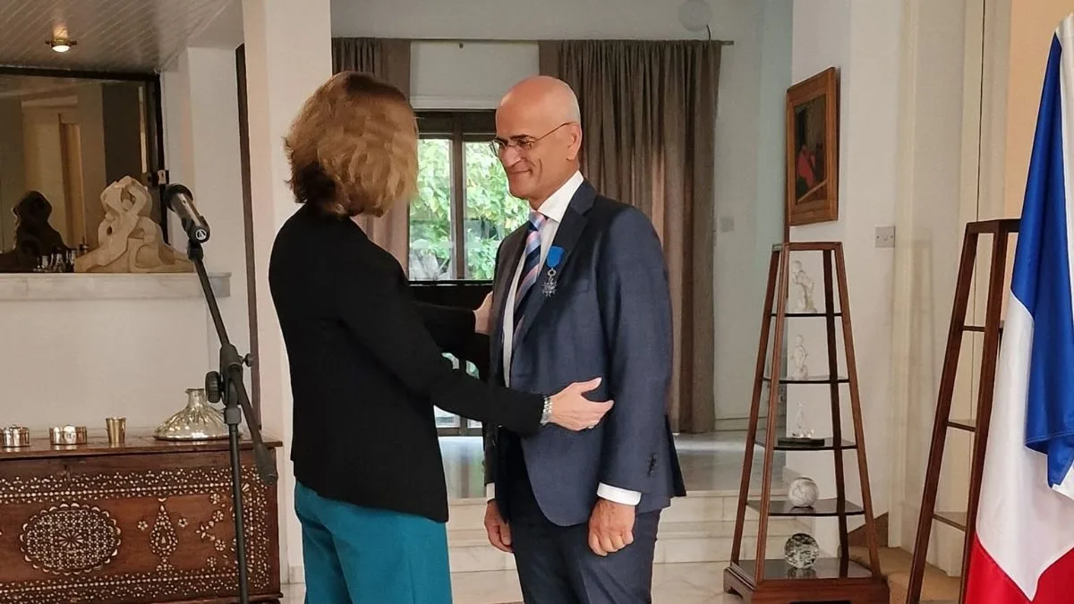 France awards highest honour to Professor Loizou - Medical School ...