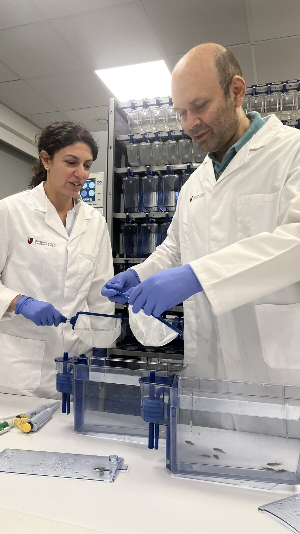 Zebrafish research facility launched - Medical School - University of Nicosia
