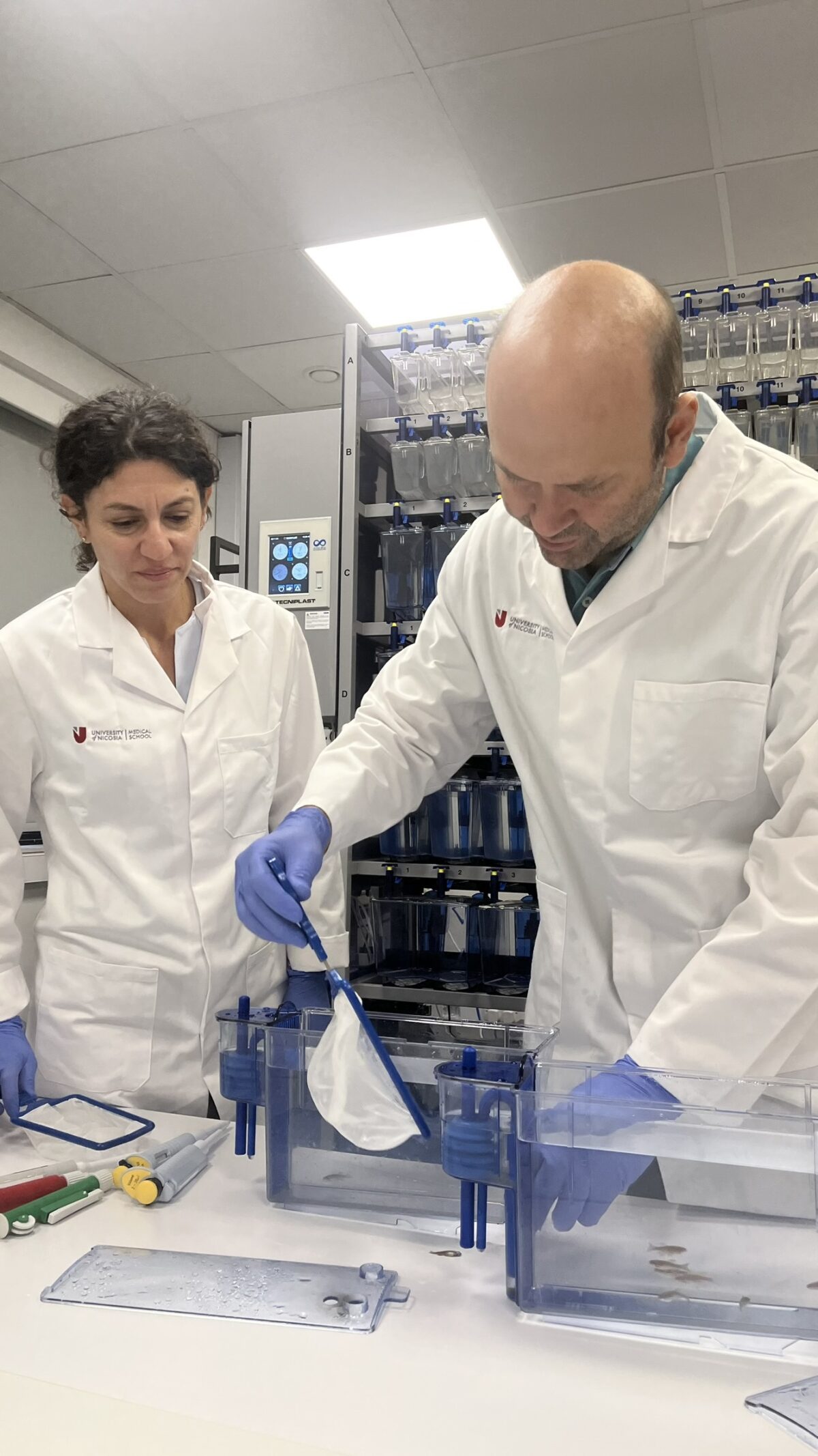 Zebrafish research facility launched - Medical School - University of ...