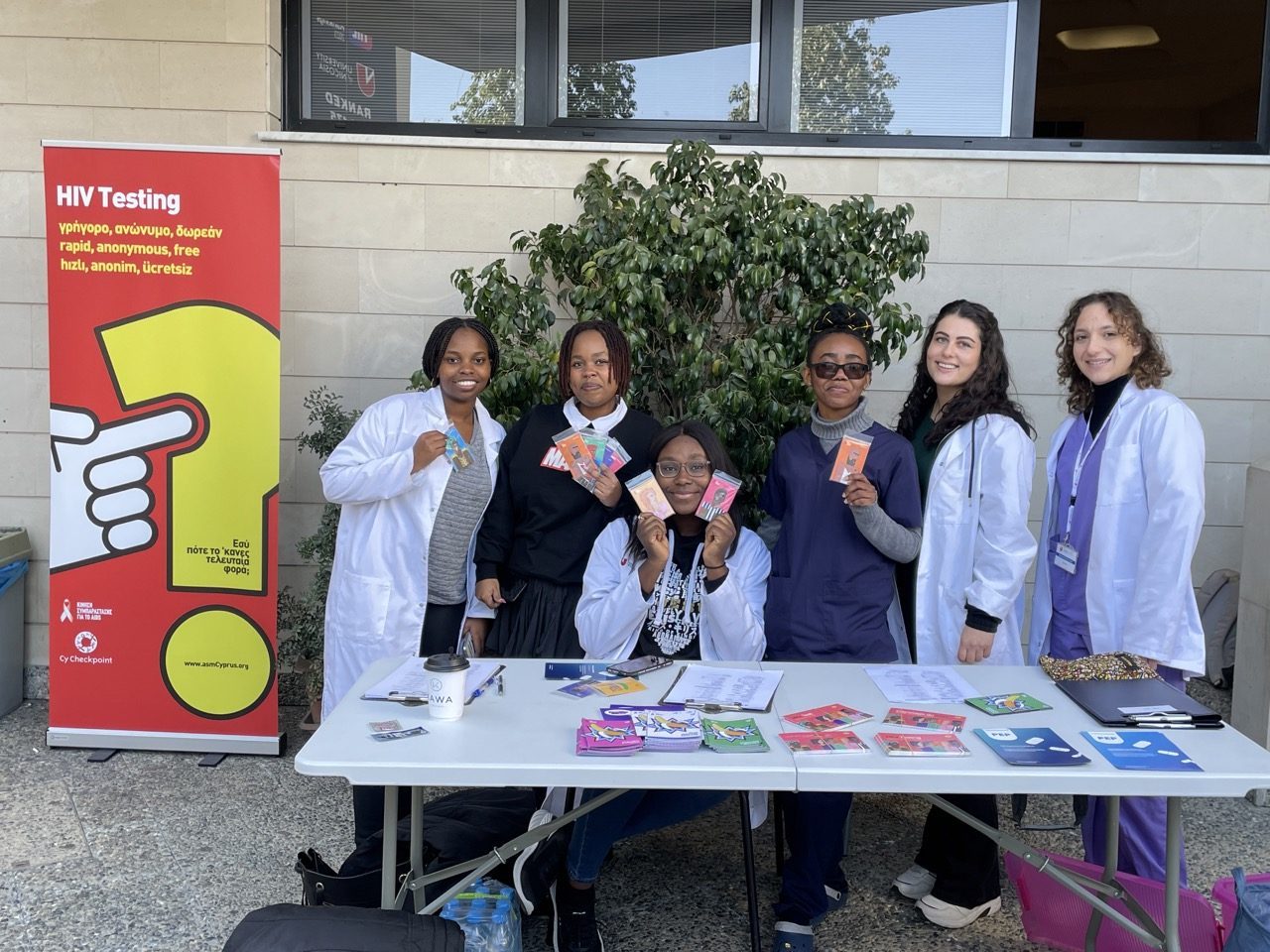 International Condom Day at UNIC campus - Medical School - University of Nicosia
