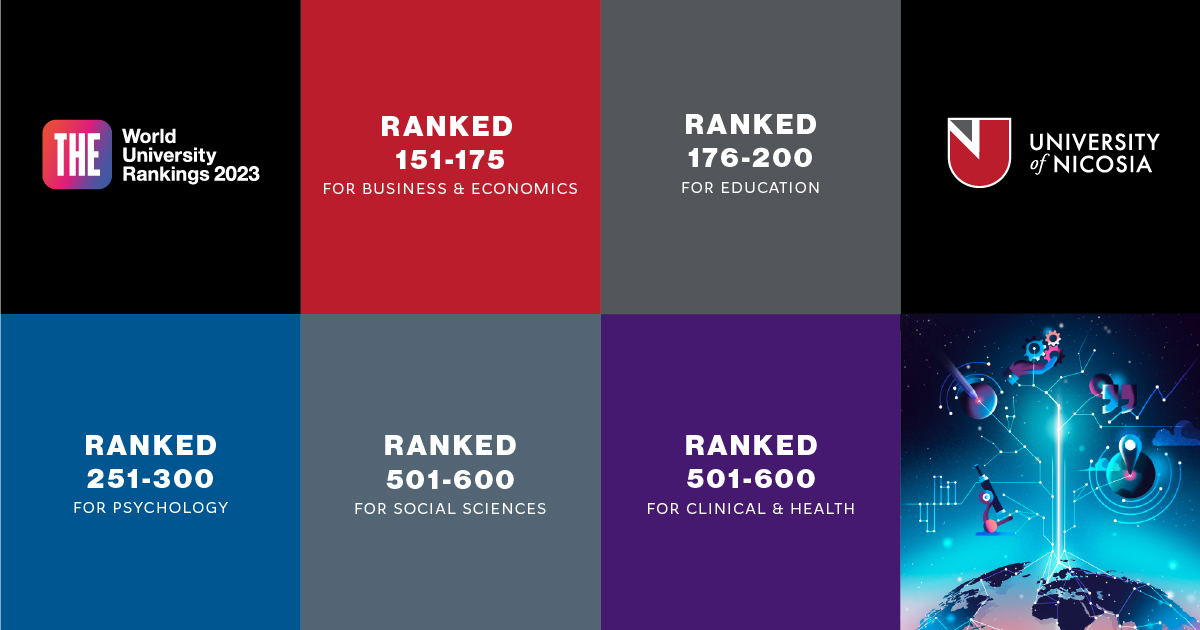 University of Nicosia: Among the Top Universities in the World in Five ...
