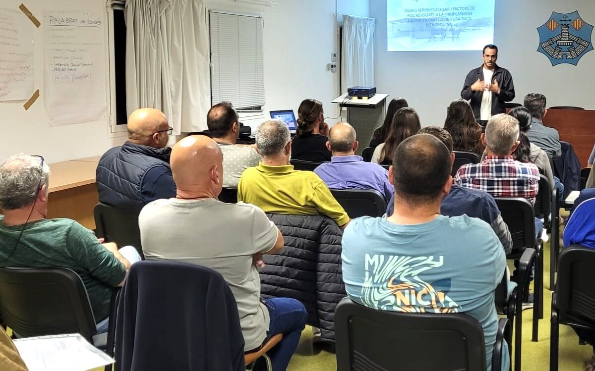 Findings on equine piroplasmosis presented at the island of Menorca ...