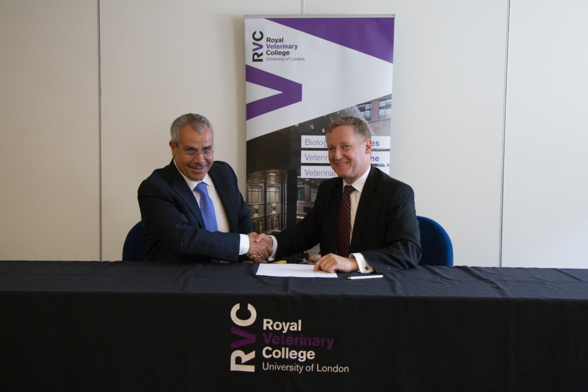 International affiliation with the Royal Veterinary College of the UK ...