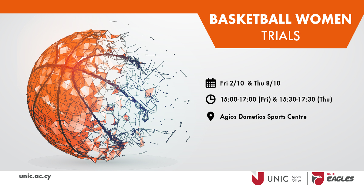 UNIC Basketball Women’s Team Trials | October 2020 - University of Nicosia