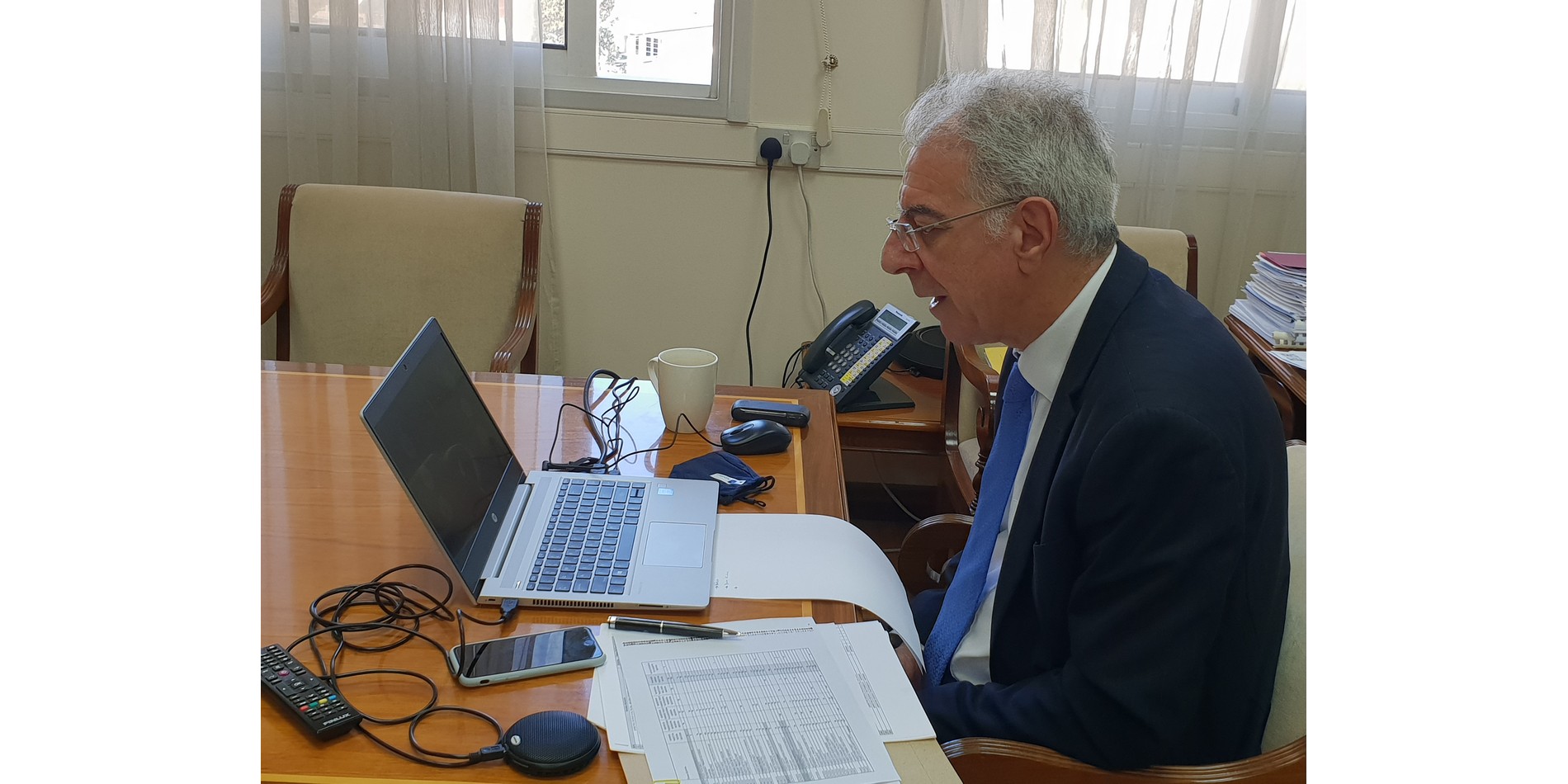 Τηλεδιάσκεψη του Υπουργού Παιδείας με τη Γραμματεία της ΠΣΕΜ ...