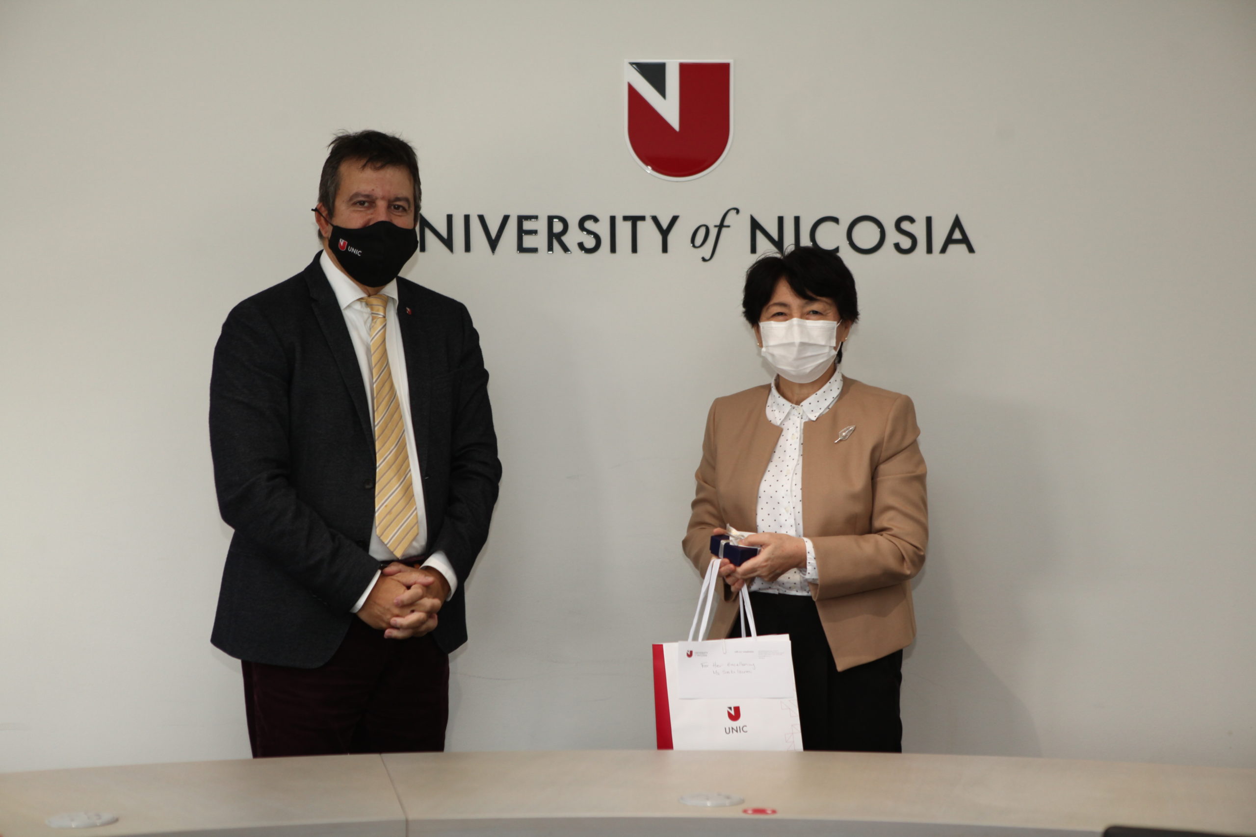 Japan Book Corner inaugurated at the UNIC Library – University of Nicosia