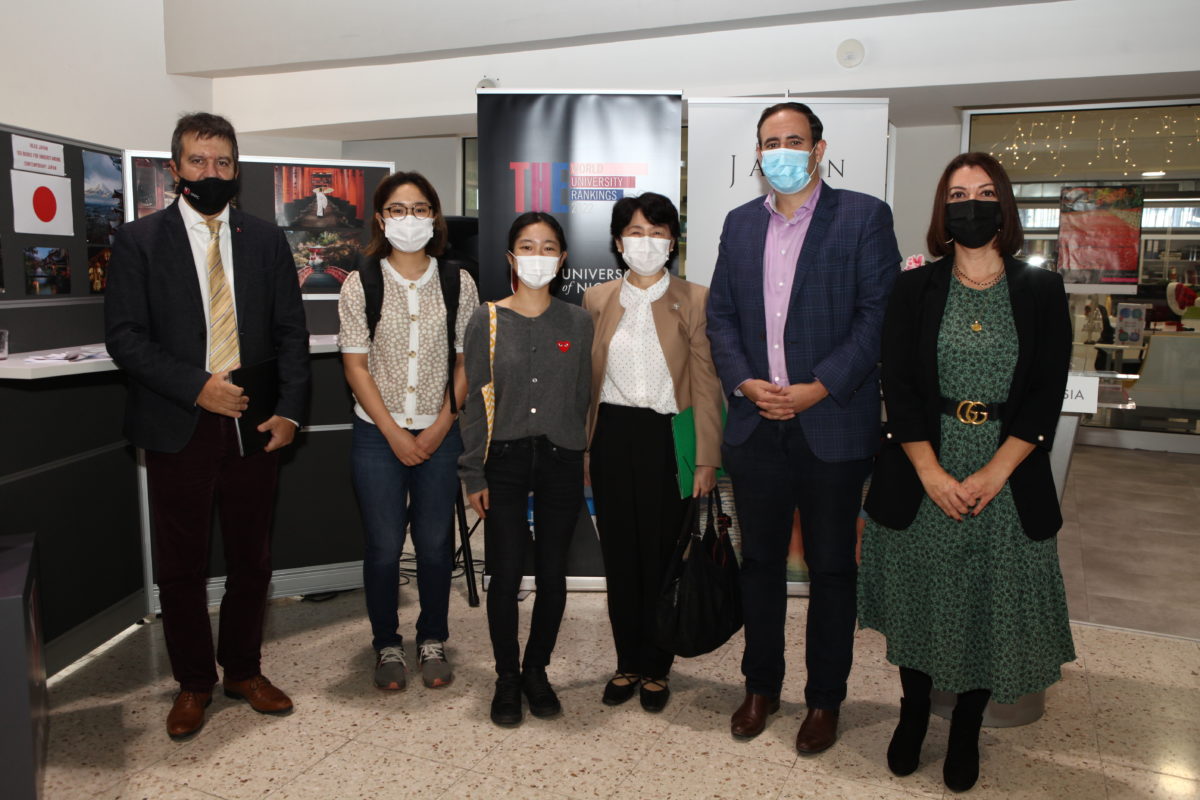 Japan Book Corner inaugurated at the UNIC Library - University of Nicosia