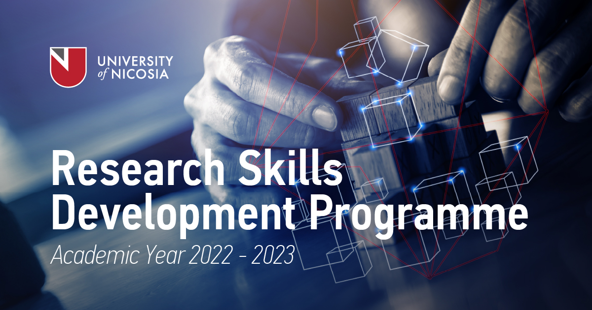 Research Skills Development Programme (RSDP) Webinar Series 2022-2023 ...