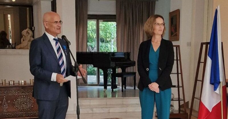France awards highest honour to Professor Loizou - University of Nicosia