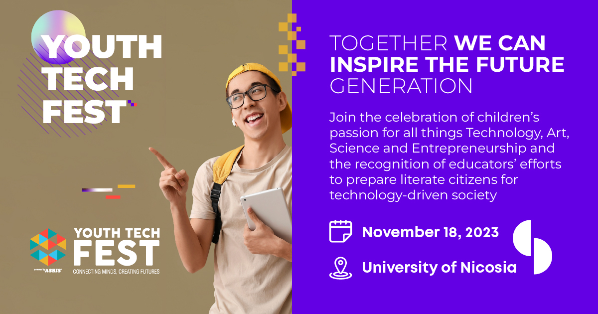 Έρχεται το Youth Tech Fest Cyprus 2023 στο Πανεπιστήμιο Λευκωσίας - University of Nicosia