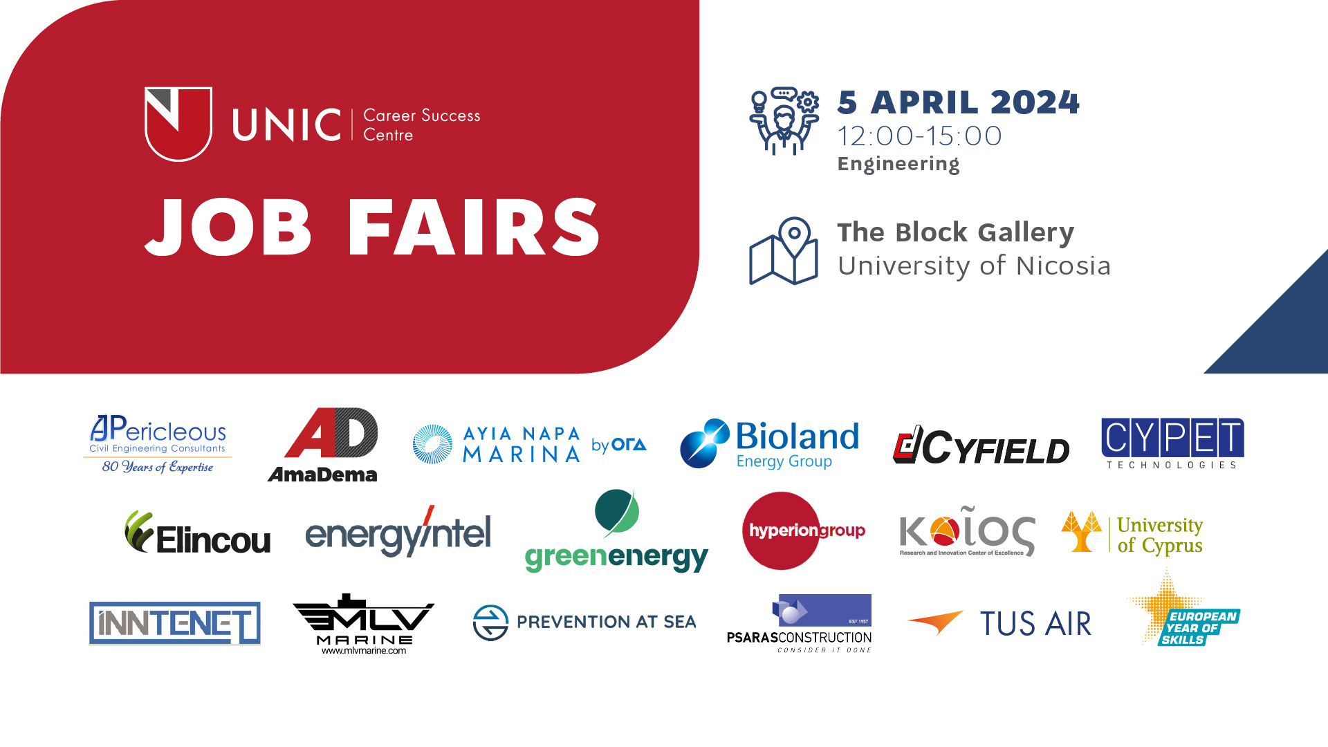 Job fair in Engineering by the UNIC Career Success Centre - University ...