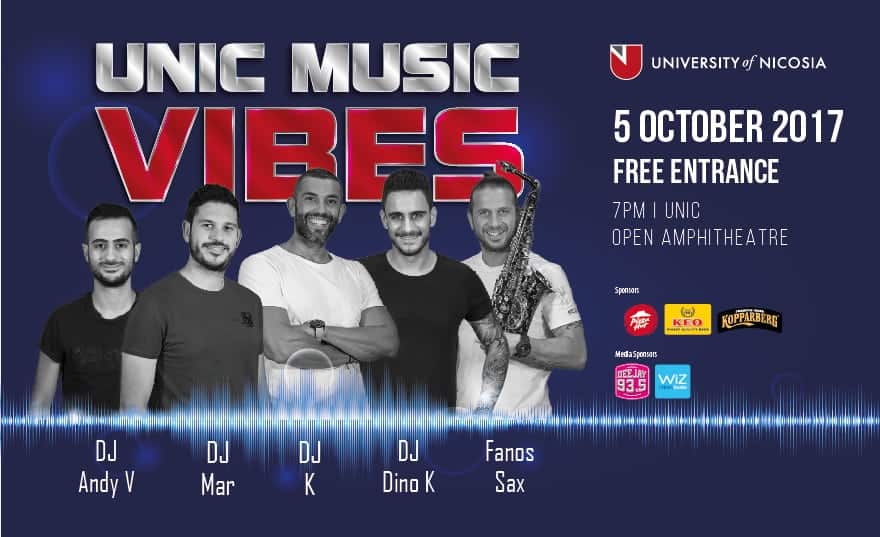 UNIC MUSIC VIBES 2017 - University of Nicosia